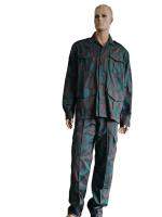China BDU Military Combat Uniform Woodland Camouflage Jacket & Pants Set - 50% Nylon/50% Cotton, Sizes XS-4XL for sale