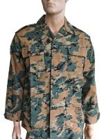 China BDU Tactical Field Uniform Outdoor Hunting Ripstop Cotton Digital Woodland Camo Uniform for sale
