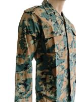 China BDU Tactical Field Uniform Outdoor Hunting Ripstop Cotton Digital Woodland Camo Uniform for sale