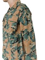 China BDU Tactical Field Uniform Outdoor Hunting Ripstop Cotton Digital Woodland Camo Uniform for sale