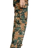 China BDU Tactical Field Uniform Outdoor Hunting Ripstop Cotton Digital Woodland Camo Uniform for sale