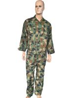 China Outdoor BDU Military Uniform Breathable Camo Work Suit Polyester Cotton Fabric for sale