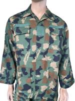China Outdoor BDU Military Uniform Breathable Camo Work Suit Polyester Cotton Fabric for sale