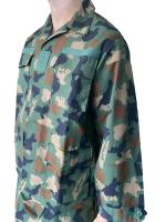 China Outdoor BDU Military Uniform Breathable Camo Work Suit Polyester Cotton Fabric for sale