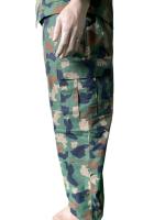 China Outdoor BDU Military Uniform Breathable Camo Work Suit Polyester Cotton Fabric for sale