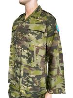 China Custom BDU Long Sleeve Tactical Combat Suit Camo Jacket Pants 65% Polyester 35% Cotton for sale