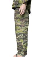 China Custom BDU Long Sleeve Tactical Combat Suit Camo Jacket Pants 65% Polyester 35% Cotton for sale