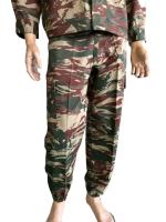 China French F2 Military Uniform in Lizard Camo - 210-230g/m² TC Fabric, Sizes XS-3XL, 1.5kg Weight for sale