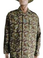 China F2 Camouflage Military Uniform Set with Boonie Hat - 210-230 GSM Fabric, XS to 3XL Sizes for Tactical Outdoor Use for sale