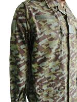 China F2 Camouflage Military Uniform Set with Boonie Hat - 210-230 GSM Fabric, XS to 3XL Sizes for Tactical Outdoor Use for sale