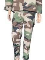 China F2 Tactical Combat Uniform Set - 210-230 GSM Polyester Cotton, XS-3XL Sizes with French Camouflage Pattern for sale