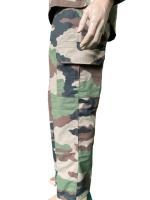 China F2 Tactical Combat Uniform Set - 210-230 GSM Polyester Cotton, XS-3XL Sizes with French Camouflage Pattern for sale