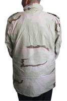 China M65 Military Desert Camo Jacket - Waterproof Windproof Tactical Outerwear in 200-230g/m² Fabric, Sizes XS-4XL for sale