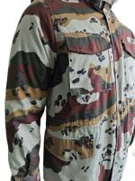 China M65 Camo Insulated Jacket With Metal Button And Zipper Closure Tactical Windbreaker Jacket for sale