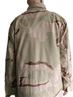China BAOYI Hooded Cotton Padded Military Jacket - Waterproof Camouflage Field Jacket in XS-4XL Sizes with 4 Metal Button Pockets for sale