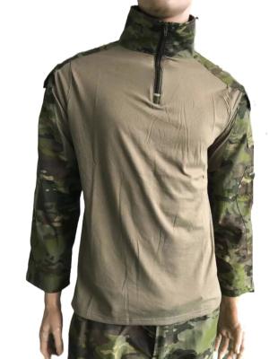 China Camouflage Tactical Frog Combat Suit 1.5kg Polyester Cotton XS-4XL for Outdoor Training for sale