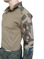 China Half-Zip Training Uniform Set 0.5kg with Ripstop Fabric in XS-4XL Sizes for Outdoor Exercises for sale