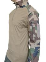 China Half-Zip Training Uniform Set 0.5kg with Ripstop Fabric in XS-4XL Sizes for Outdoor Exercises for sale
