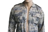 China Digital Camouflage Tactical Uniform Set - 65% Polyester 35% Cotton, Sizes XS-4XL, 1.5kg Weight for Coast Guard and Security Forces for sale