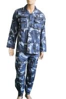 China Kuwait BDU Military Uniform Camouflage Tactical Wear 1.5kg Set in XS-4XL Sizes with 40% Polyester 60% Cotton Fabric for sale