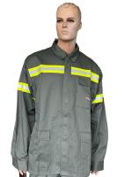 China BAOYI Men's Wildland Firefighting Suit Set with 9 Pockets and Reflective Strips - Available in 8 Sizes XS to 4XL for sale
