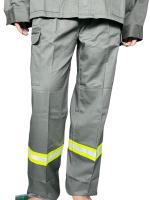 China BAOYI Men's Wildland Firefighting Suit Set with 9 Pockets and Reflective Strips - Available in 8 Sizes XS to 4XL for sale