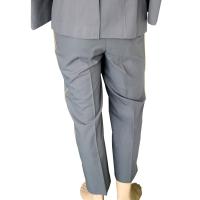 China Formal Ceremonial Military Uniform Set with Gold-Buttoned Jacket and Straight-Legged Trousers in Dark Blue - Sizes XS to 5XL for sale