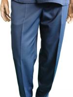 China Navy Blue Military Uniform Set 45% Wool 55% Polyester Short Sleeve 180g Weight XS-4XL Sizes for sale