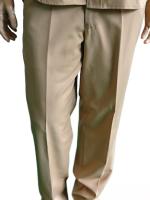China Classic Khaki Officer's Dress Uniform Set - 45% Wool 55% Polyester Blend, Sizes XS-4XL, MOQ 2000 Pieces for sale