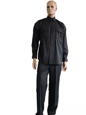China Black Military Ceremonial Uniform Set with 45% Wool Blend - XS to 4XL Sizes for Formal Events for sale
