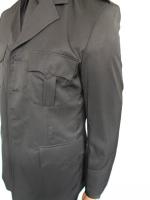 China Black Ceremonial Military Uniform Set 45% Wool 55% Polyester 320g/m² Fabric XS-4XL Sizes for sale