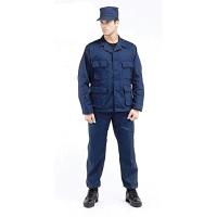 China Polyester Cotton Men's Workwear Uniform Set - 65% Polyester 35% Cotton, 1.5kg Weight, XS-4XL Sizes for Military and Industrial Use for sale