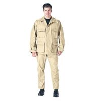 China Polyester Cotton Men's Workwear Uniform Set - 65% Polyester 35% Cotton, 1.5kg Weight, XS-4XL Sizes for Military and Industrial Use for sale
