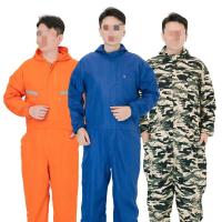 China Industrial Blue Coverall Work Clothing - TR Fabric, 1.5kg Weight, XS-4XL Sizes for Factory & Construction Use for sale