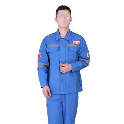 China Anti-Static Industrial Work Uniform for Gas Workers & Electricians - Cotton Fabric, XS-4XL Sizes, 1.5kg Weight for sale