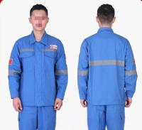 China Anti-Static Industrial Work Uniform for Gas Workers & Electricians - Cotton Fabric, XS-4XL Sizes, 1.5kg Weight for sale