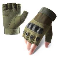 China Hard Knuckle Combat Half Finger Tactical Gloves - Shock Resistant, 0.3kg Weight, S-XXL Size Range for Hiking and Shooting for sale
