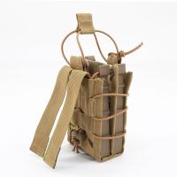 China Tactical Magazine Pouch 12.5x8x4cm with MOLLE System - 600D Polyester Construction for Outdoor Shooting Activities for sale