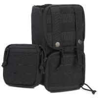 China Tactical MOLLE Magazine Pouch with Adjustable Waist Belt - 600D Polyester Construction for Outdoor & Field Use for sale