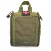 China Tactical Medical Kit Molle Bag 1000D Nylon 19.5x16x7cm Outdoor First Aid Equipment for sale