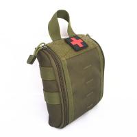 China Tactical Medical Kit Molle Bag 1000D Nylon 19.5x16x7cm Outdoor First Aid Equipment for sale