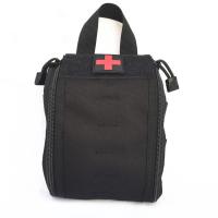 China Tactical Medical Kit Molle Bag 1000D Nylon 19.5x16x7cm Outdoor First Aid Equipment for sale