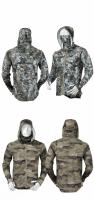 China Tactical Camouflage Hooded Sweatshirt with Fast-Dry Technology - 0.2kg Weight, S-L Sizes Available for sale