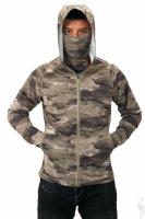 China Tactical Camouflage Hooded Sweatshirt with Fast-Dry Technology - 0.2kg Weight, S-L Sizes Available for sale