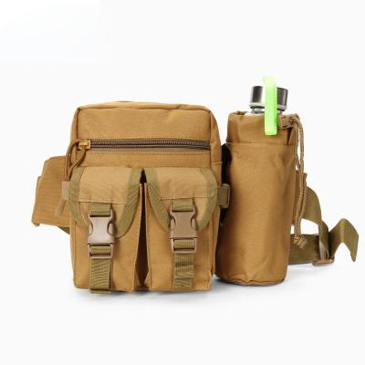 China BAOYI 600D Nylon Tactical Waist Bag 40x20x9cm with MOLLE System for Outdoor Military Use for sale