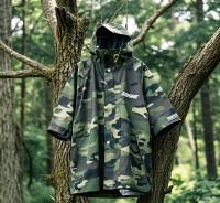 China Military Style Waterproof Rain Poncho - 300g Weight, XS-4XL Sizes, Polyester PU Coating for Security & Outdoor Use for sale
