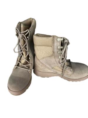 China Military Tactical Desert Boots EU 37-46 with 1-3cm Heel Height, Anti-Static Waterproof Outdoor Hiking Footwear for sale