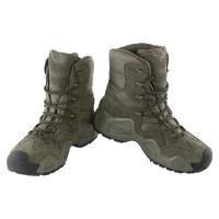 China High Top Military Cow Leather Boots EU 38-46 Size 1.7kg Weight for Outdoor Tactical Hiking for sale