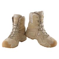 China High Top Military Cow Leather Boots EU 38-46 Size 1.7kg Weight for Outdoor Tactical Hiking for sale