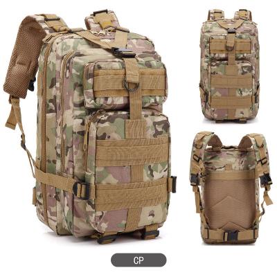 China 900D Oxford Tactical Camouflage Backpack 45x23x25cm 3L Capacity Waterproof for Outdoor Camping Hiking for sale